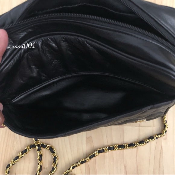 Pierre Balmain | Bags | Vintage Pierre Balmain Black Leather Purse Bag ...